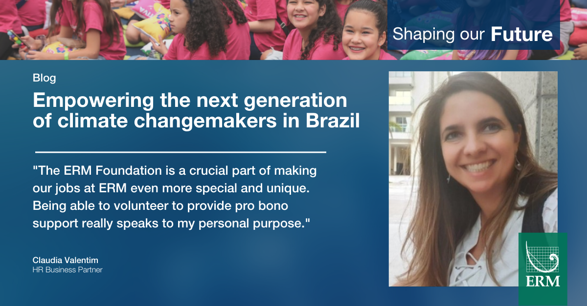 Claudia Valetim: empowering the next generation of climate changemakers ...