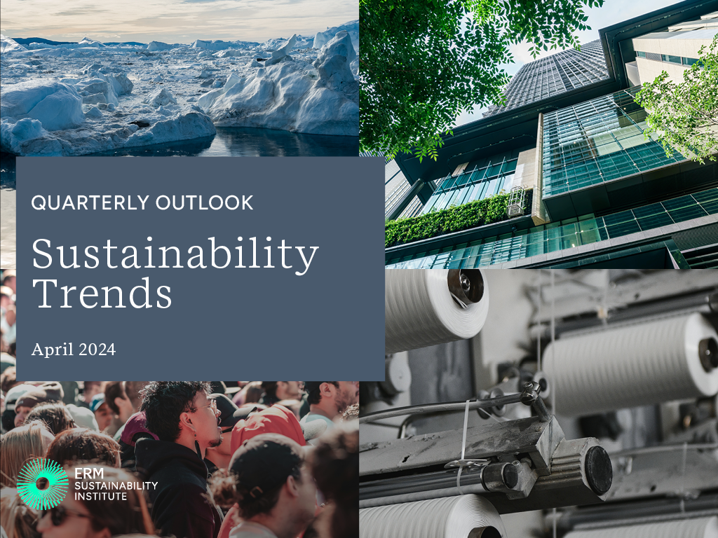 Sustainability trends quarterly outlook - April 2024