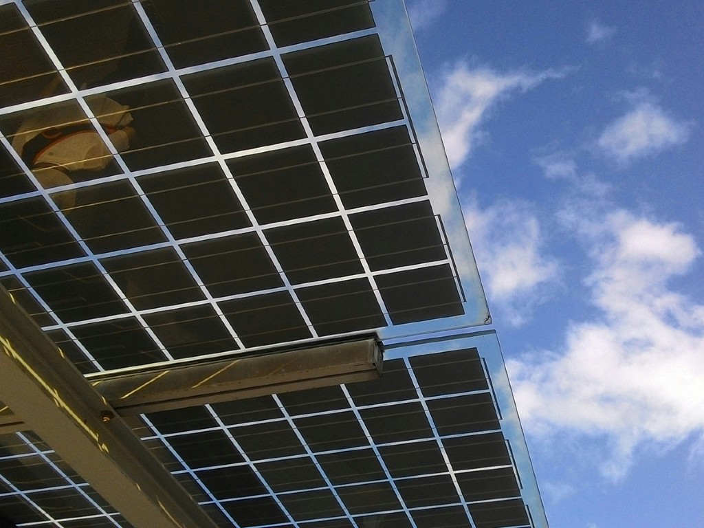 Large-scale solar project